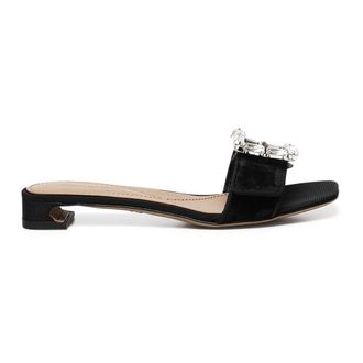 Dolce & Gabbana Schwarze Sandalen f&uuml;r Frauen - - Shoes - Damen - Schwarzk - 36 EU
