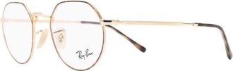 Ray-Ban unisex, Accessoires, Brun, Taille: 49 MM Jack Optical Frame