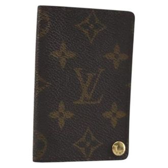 Louis Vuitton Pre-owned Canvas portemonnaies - - Pre-owned - Damen - Braun - ONE SIZE