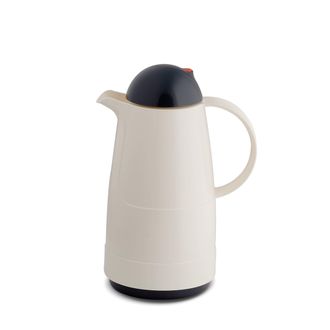 Rotpunkt Isolierkanne 200 CHRISTINE 0,5 l | Zweifunktions-Drehverschluss | BPA-frei - gesundes trinken | Made in Germany | Warm + Kalthaltung | Glaseinsatz | w