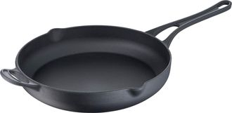 T-fal Jamie Oliver Premium Stahlguss Pfanne 28 cm, sicheres Kochen, Emaillierte Beschichtung, Ausgie&szlig;er, Induktion E2130655