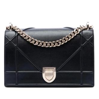 Dior Pre-owned Diorama Schultertasche - - Pre-owned - Damen - Schwarzk - ONE SIZE