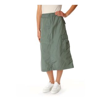 Carhartt Work in Progress Femme, Jupes, Vert, Taille: 36 FR Jupe Cargo Ripstop Coupe Trapèze