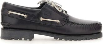 Timberland Homme, Chaussures, Noir, Taille: 44 EU Road Trip 3-Eye Lug Handsewn