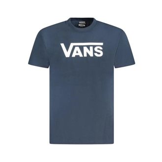 Vans Blau Baumwollshirt- Kurzarm- Klassische Passform - - Tops - Herren - Blau - S