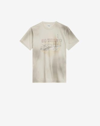 Isabel Marant T-shirt Zaof - Femme - Beige - Taillel - Marant &Eacute;toile