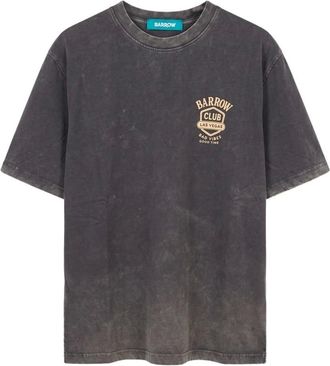 Barrow Barrow - T-shirt en jersey - Homme - Tops - Noir - Taille: M