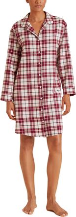 CALIDA Holiday Dreams Nachthemd Damen, L&auml;nge 95cm, Flannel
