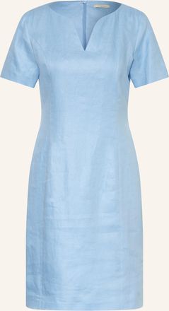 Lilienfels Lilienfels Etuikleid Aus Leinen blau