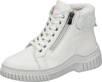 Manitu Femme 990690-81 Botte mi-Mollet, Blanc, 37 EU