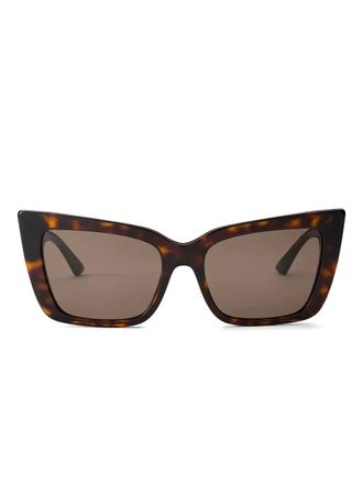 Jimmy Choo Eyewear Evadine Sonnenbrille - Braun