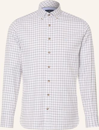 Hackett Flanellhemd Tailored Fit braun