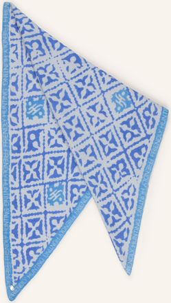 Friendly Hunting Friendly Hunting Dreieckstuch Aus Cashmere blau