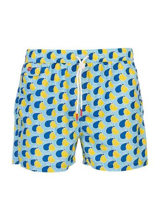 Kiton Short De Bain - Bleu
