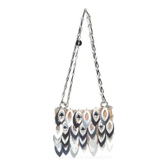 Paco Rabanne Pink Pailletten Schultertasche - - Bags - Damen - Mehrfarbig - ONE SIZE