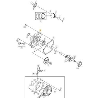 STIGA Sports Original Stiga-Motorkurbelgeh&auml;use - 118550840/0