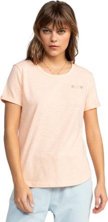 Roxy Damen Saturdaze Ss Tee T-Shirt, Perfekter Pfirsich, XL