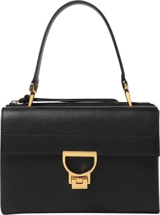 Coccinelle Femme, Sacs, Noir, Taille: ONE Size Sac à Main Bordeaux à Fermeture Éclair