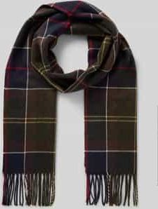 Barbour Schal mit Fransenabschluss Galingale Tartan