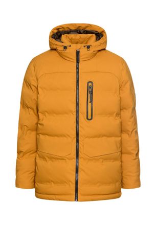 Camel Active Herren teXXXactive Funktionsjacke mit verstellbarem Saum und Kapuze Gelb, menswear-114