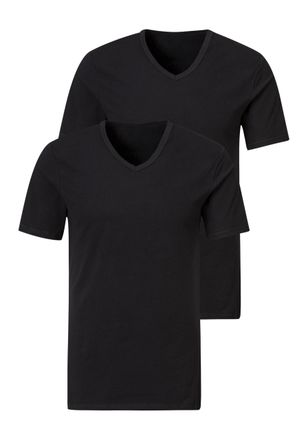 H.I.S Herren Unterziehshirt k&ouml;rpernah geschnitten, elastische Baumwolle, hoher