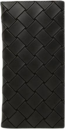 Bottega Veneta Portefeuille long tiss&eacute; doccasion - Femme - Pre-owned - Noir - Taille: ONE Size