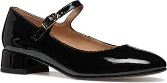 Geox Femme D FLORETIA A Appartement Mary Jane, Black, 39 EU