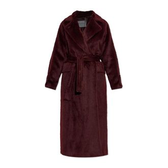 Max Mara Faux Fur Shearling Jackets - - Jackets - Damen - Rot - XS