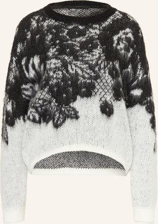 Oui Pullover schwarz