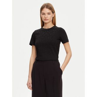 Guess T-Shirt 5RGI02 6298A Schwarz Regular Fit