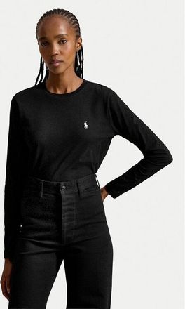 Polo Ralph Lauren Bluse 211B14604004 Schwarz Regular Fit