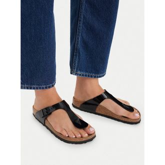 Birkenstock Zehentrenner Birkenstock Gizeh Bs 0043663 Schwarz