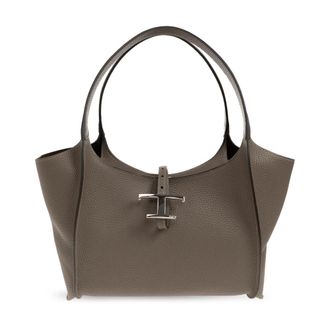 Tod's T Timeless Kleine Ledertasche - - Bags - Damen - Braun - ONE SIZE