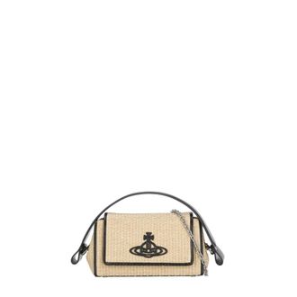 Vivienne Westwood Femme, Sacs, Beige, Taille: ONE Size Vivienne Shoulder Bag