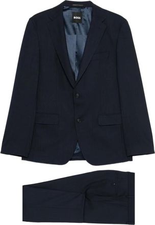 HUGO BOSS Homme, Costumes, Bleu, Taille: 2XL Costume Crois&eacute; Huge