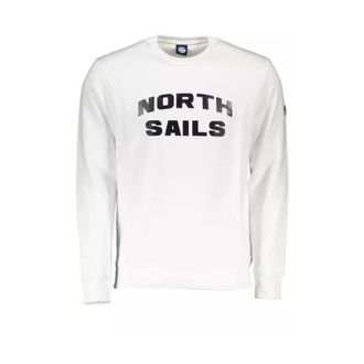 North Sails Eleganter wei&szlig;er Pullover mit Rundhalsausschnitt - - Sweatshirts & Hoodies - Herren - Wei&szlig; - S