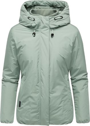 Ragwear Damen warme Winterjacke wasserdicht und atmungsaktiv mit Kapuze Sunniva Warm Dusty Green Gr. 3XL