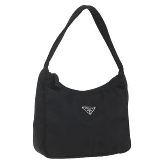 Prada Sac bandouli&egrave;re en nylon Pre-owned - Femme - Pre-owned - Noir - Taille: ONE Size