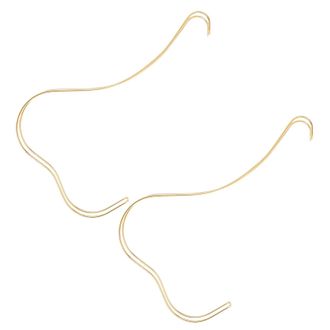 Artibetter 2 Stück Edelstahl Damenschuh Display Rack Langlebiger Schuhhalter für Sandalen Stabiler Schuhspanner Platzsparend Rostfrei für Elegante Schuhpräsentat