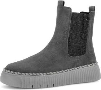 Gabor 73.540.19 Bottes à enfiler en daim pour femme Gris, gris, 40.5 EU
