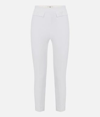 Elisabetta Franchi Pantalon en cr&ecirc;pe double stretch Elisabetta Franchi
