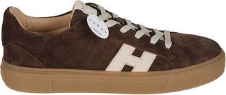 Hogan Homme, Chaussures, Brun, Taille: 41 1/2 EU H705 Allacciato H Baskets