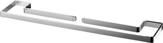 Bisk Natura Handtuchstange doppelt, 56 x 11,2 x 2 cm, Chromfarben