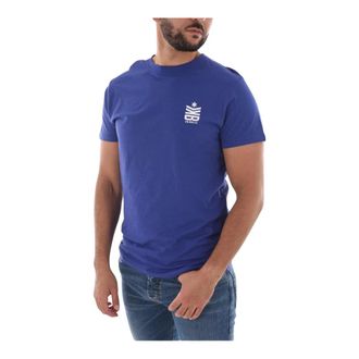 Dirk Bikkembergs T-shirt Regular Icon Surf - - Tops - Herren - Blau - M