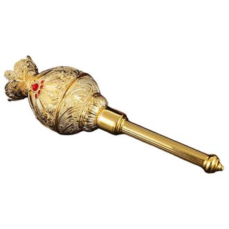 Cabilock Mittelalterliche Arabische Weihwasserflasche aus Glas Dekorativer Wasserbeh&auml;lter f&uuml;r Kirchenzeremonien Religi&ouml;se Feste und Reisen Geschenkidee