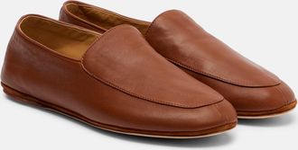 Loro Piana Mocassins Anton Walk en cuir