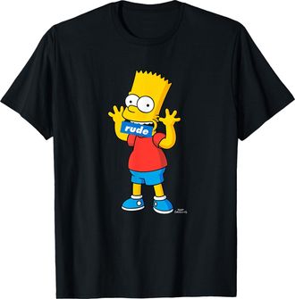 The Simpsons Bart Simpson Rude Mouth T-Shirt