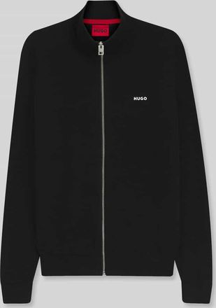 HUGO BOSS Regular Fit Strickjacke aus reiner Baumwolle Modell San Jacomo-C
