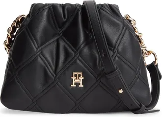 Tommy Hilfiger Umh&auml;ngetasche Quilted Chain TH Monogram