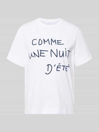 Rich & Royal T-Shirt mit Statement-Print und Rundhalsausschnitt